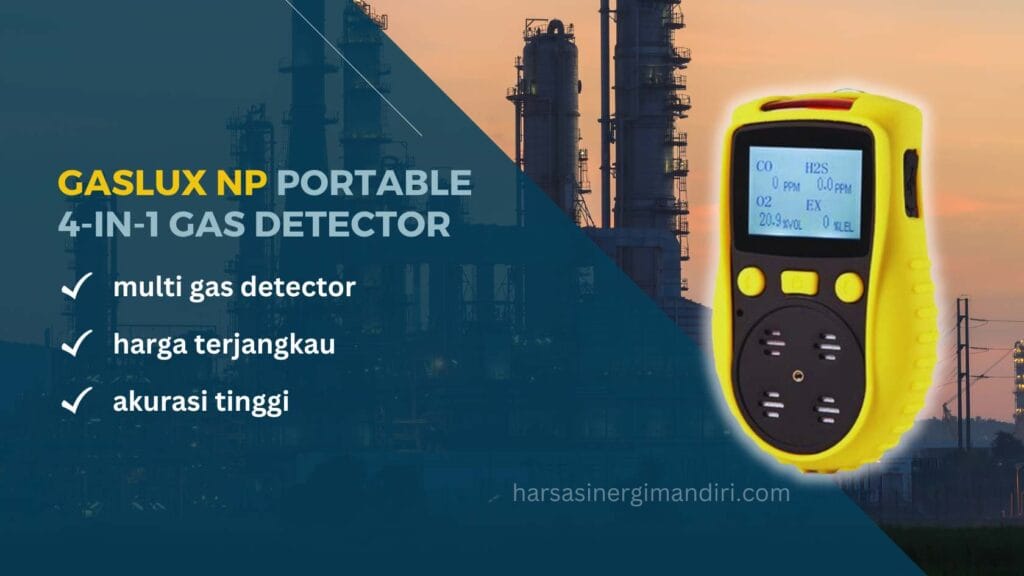 Gaslux NP Portable 4-in-1 Gas Detector: Harga Terjangkau | Akurasi ...